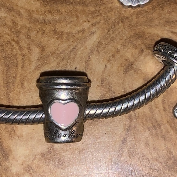 Pandora | Jewelry | Pandora Coffee Cup Charm | Poshmark